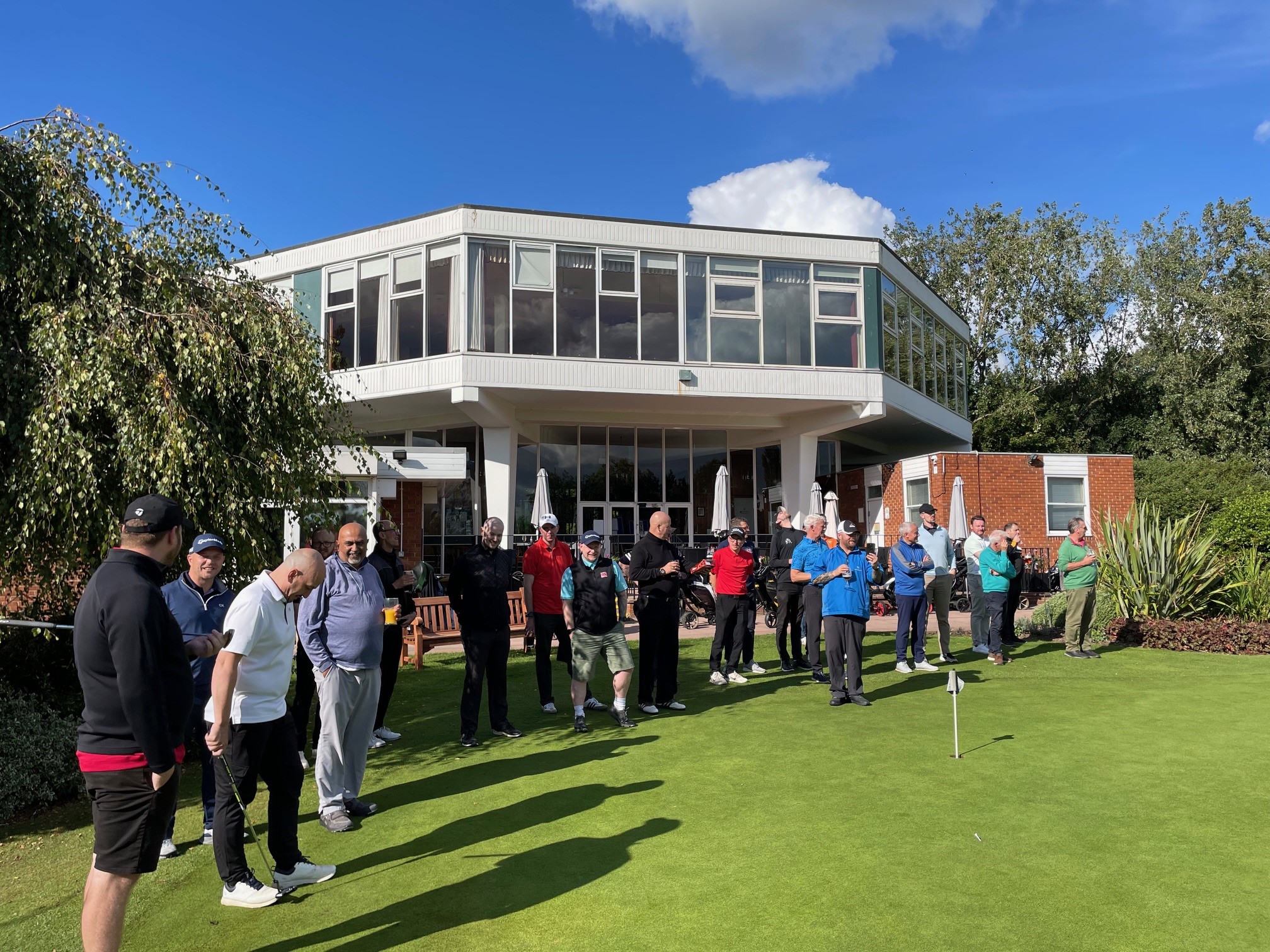 Local company raises vital funds for Corby Foodbank with charity golf ...